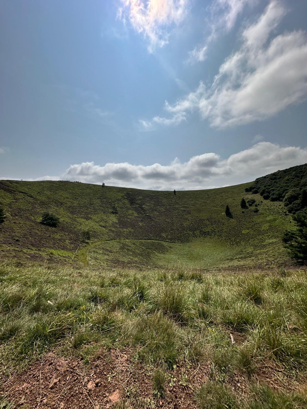 Volcan emblématique de la pub Volvic : Le Puy de Pariou
